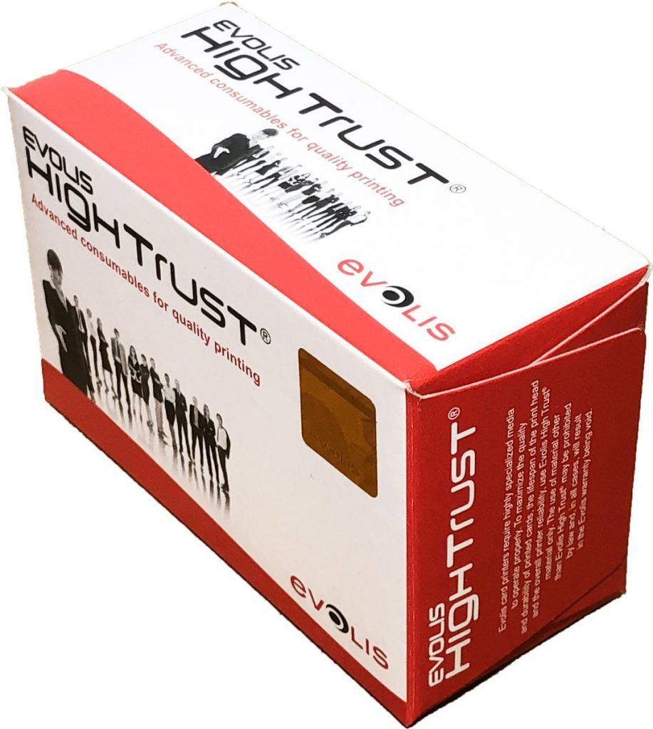 EVOLIS R3011, 5 Panels YMCKO ID Ribbon - CARTRIDGES