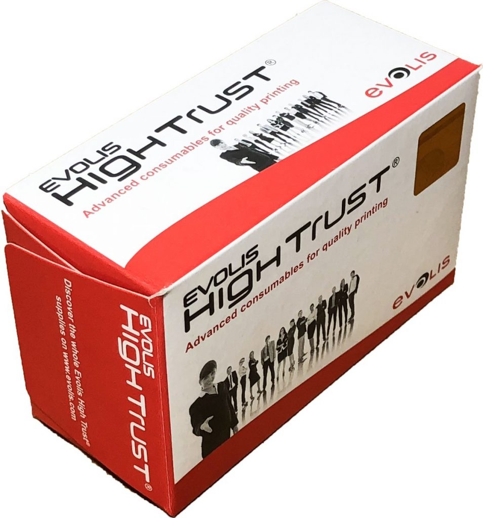 EVOLIS R3011, 5 Panels YMCKO ID Ribbon - CARTRIDGES