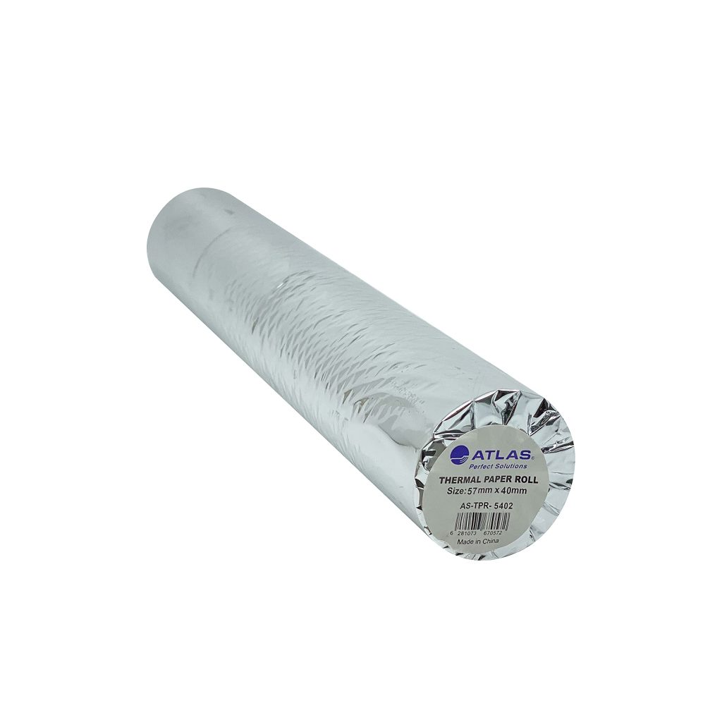 Atlas Thermal Roll 57-40mm 100Roll/Carton - Smart Plus General Trading LLC